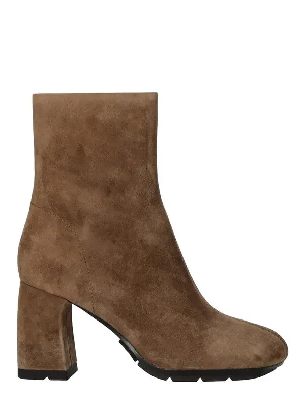 Ash Eclat Suede Ankle Boots - Beige