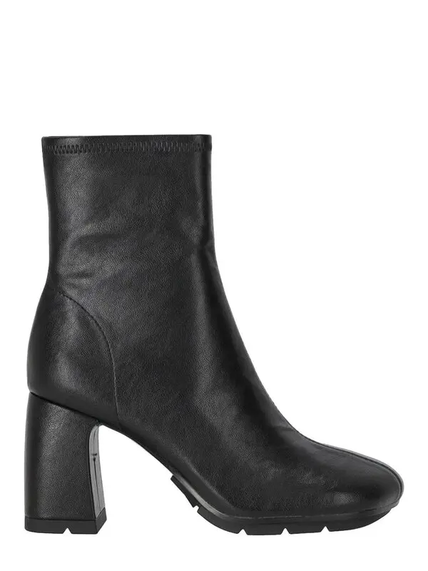 Ash Eclat Heeled Ankle Boots - Black