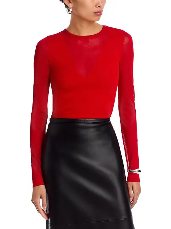 JASON WU Knit Top - Red