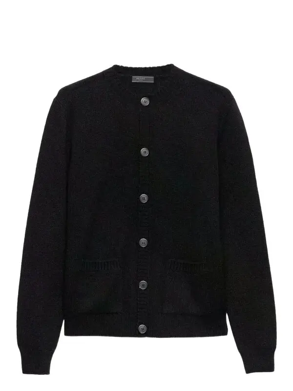 Prada Cashmere Cardigan - Black