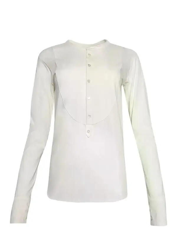ANGELICA MONTINI Button-front Top - White