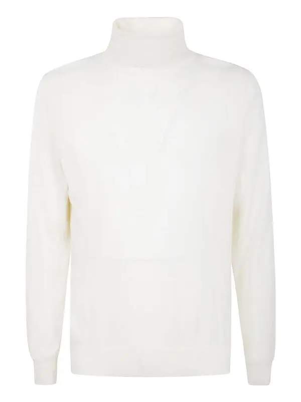 FILIPPO DE LAURENTIIS Turtleneck Sweater - White