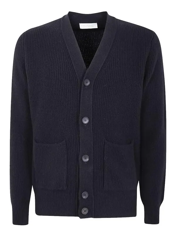 FILIPPO DE LAURENTIIS Buttoned Cardigan - Black