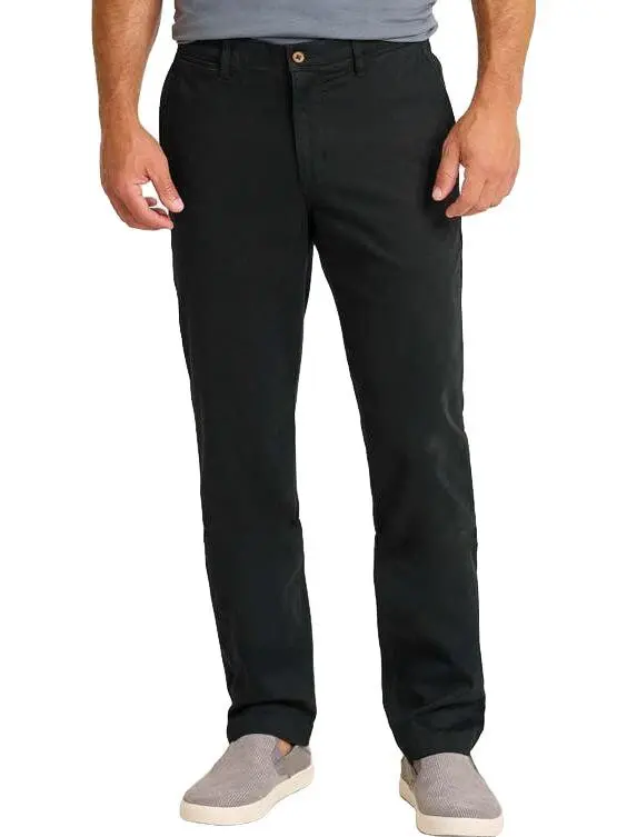 Tommy Bahama Boracay® Island Flat Front Stretch Chinos - Black