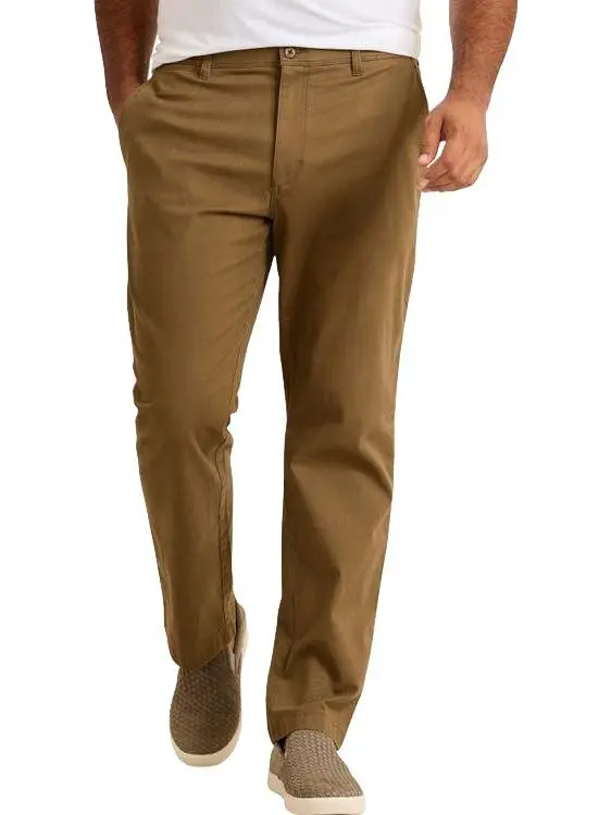 Tommy Bahama Boracay® Island Flat Front Stretch Chinos - Dk Clay