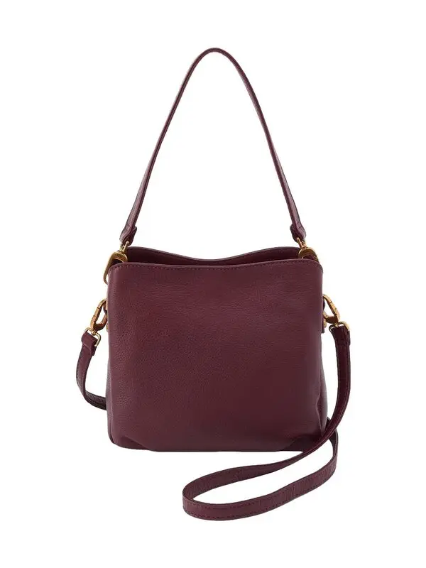 Hobo Starr Convertible Leather Shoulder Bag - Mulberry Glaze