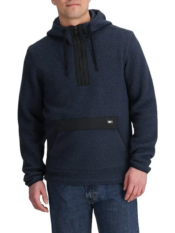 OUTDOOR RESEARCH High-pile Fleece Hoodie - Dark Navy