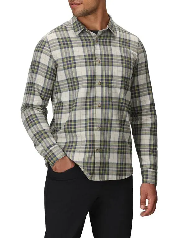 OUTDOOR RESEARCH Ravenna Performance Flannel Button-up Shirt - Rainforest Plaid