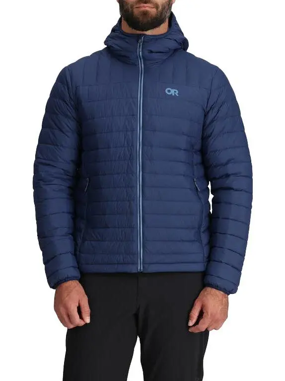 OUTDOOR RESEARCH Transcendent Hooded Down Puffer Jacket - Cenote