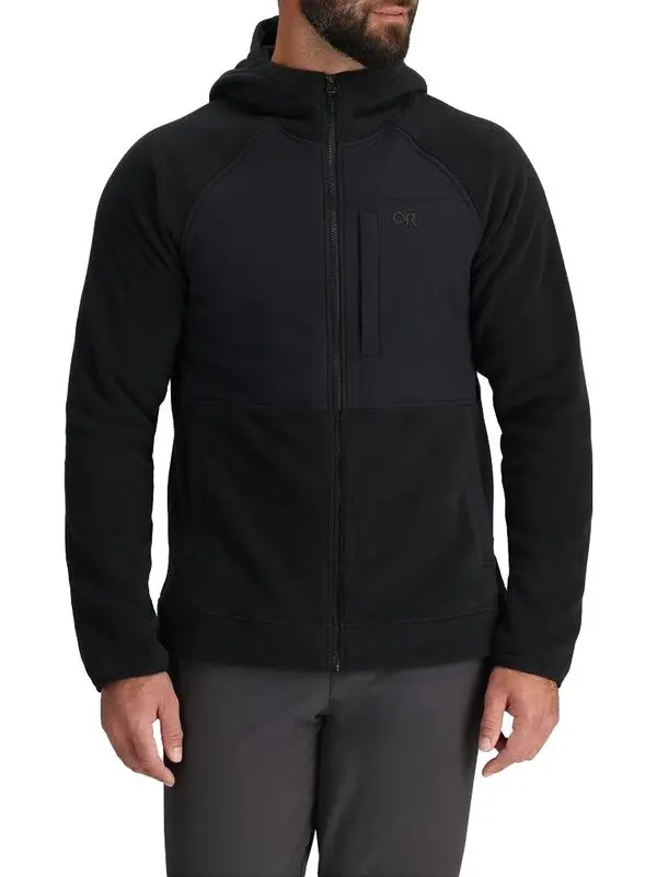 OUTDOOR RESEARCH Polartec 200 Hooded Jacket - Black