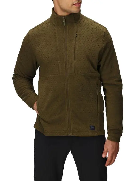 OUTDOOR RESEARCH Trail Mix Xt Fleece Jacket - Dark Olive