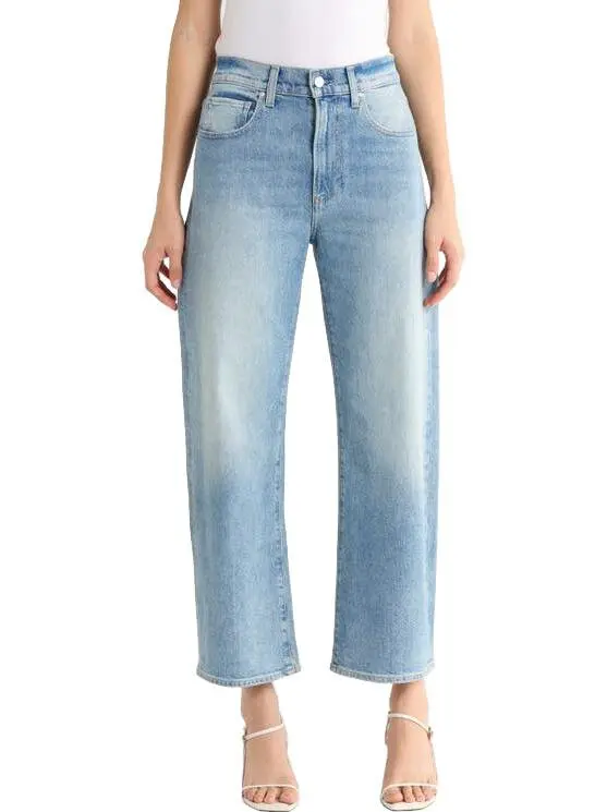 Paige Arellia High-waist Barrel Jeans - Cosmic