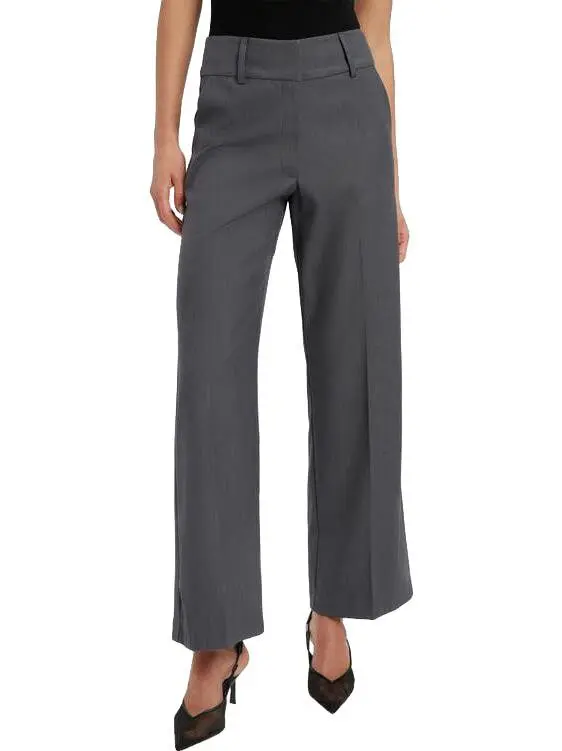 Bardot Maika Straight Leg Trousers - Dark Grey