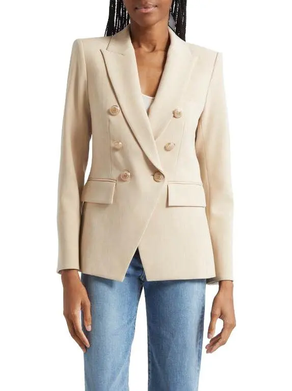 Veronica Beard Miller Dickey Jacket - Heathered Sand