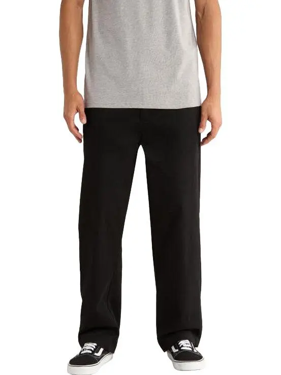BILLABONG Carter Straight-fit Pants - Black