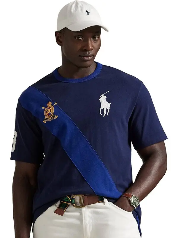 Ralph Lauren Big Pony 20th Anniversary T-shirt - Cruise Navy
