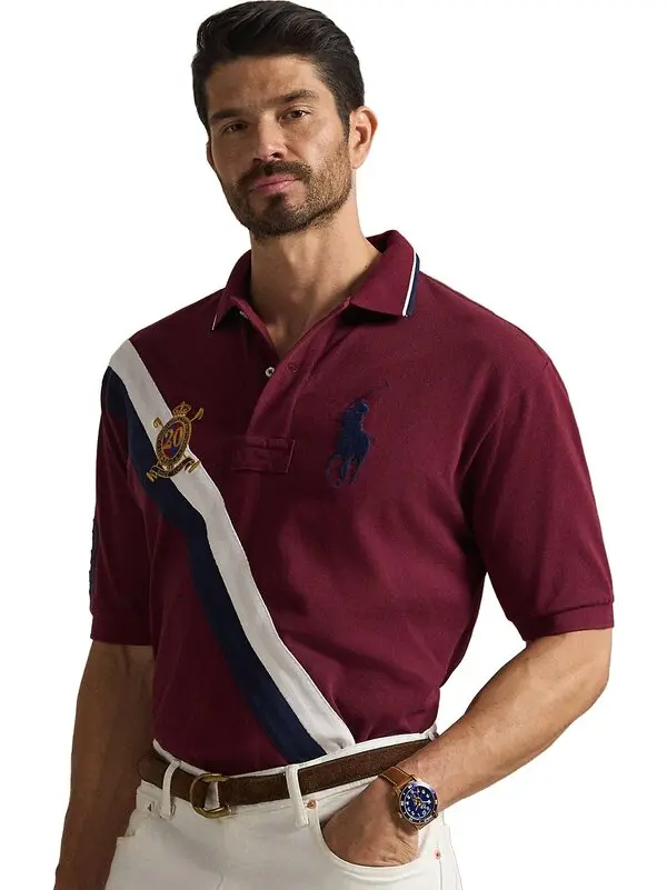 Ralph Lauren Big Pony 20th Anniversary Polo Shirt - Classic Wine