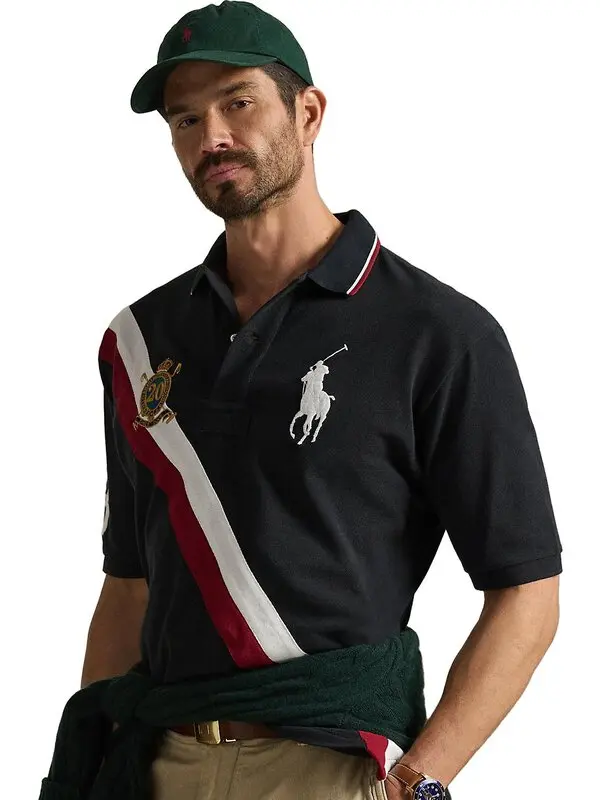 Ralph Lauren Big Pony 20th Anniversary Polo Shirt - Polo Black