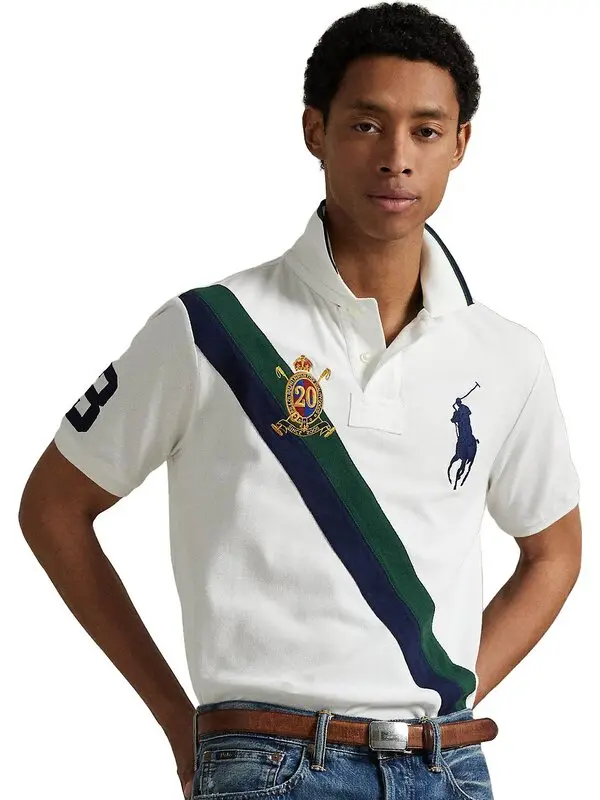 Ralph Lauren Big Pony 20th Anniversary Polo Shirt - White