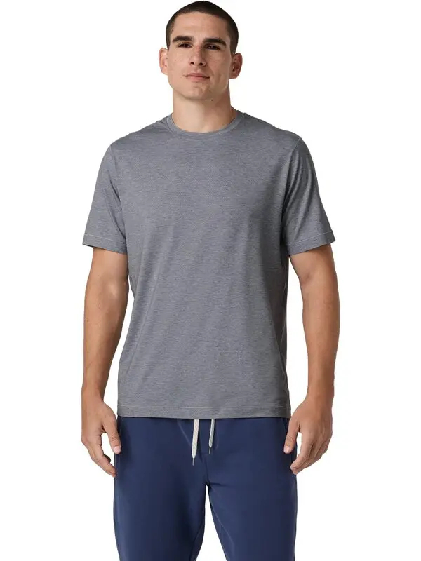 Vuori Hort Leeve Everyday T-hirt - Heather Grey