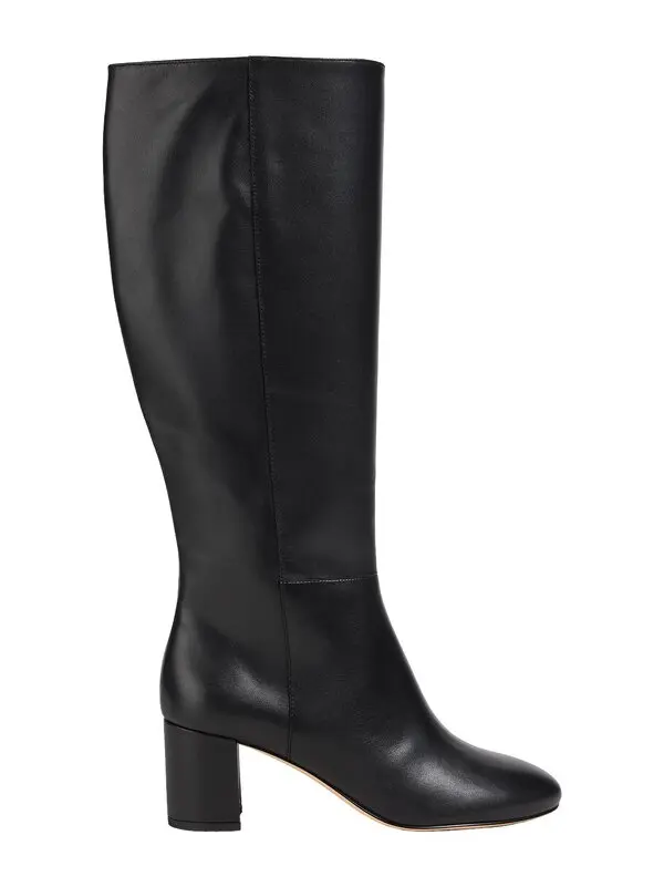 STUART WEITZMAN Celina 60 Leather Knee Boots - Black