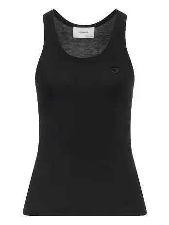 Coperni Tank Top In Cotton Modal - Black