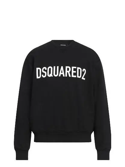 Dsquared2 Cotton Sweatshirt - Black