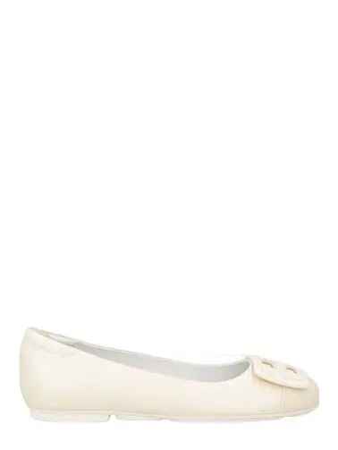 Hogan Ballet Flats - White