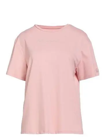 EA7 Jersey T-shirt With Embroidered Logo - Pink