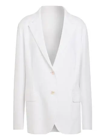 Eleventy Single-breasted Blazer - White