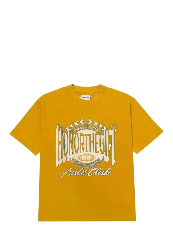 HONOR THE GIFT Honor Club T-shirt - Yellow