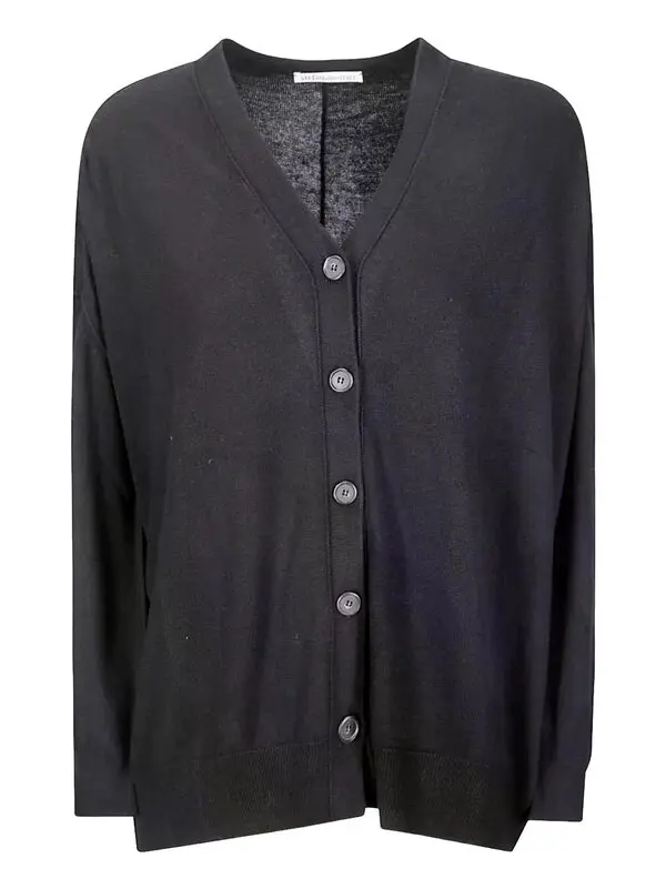 STEFANO MORTARI V-neck Cardigan - Black