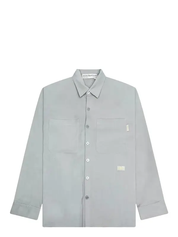 ADVISORY BOARD CRYSTALS Corduroy Pocket Shirt - Grey