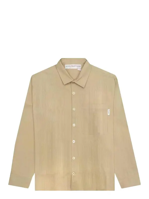 ADVISORY BOARD CRYSTALS Textured Pocket Shirt - Neutrals