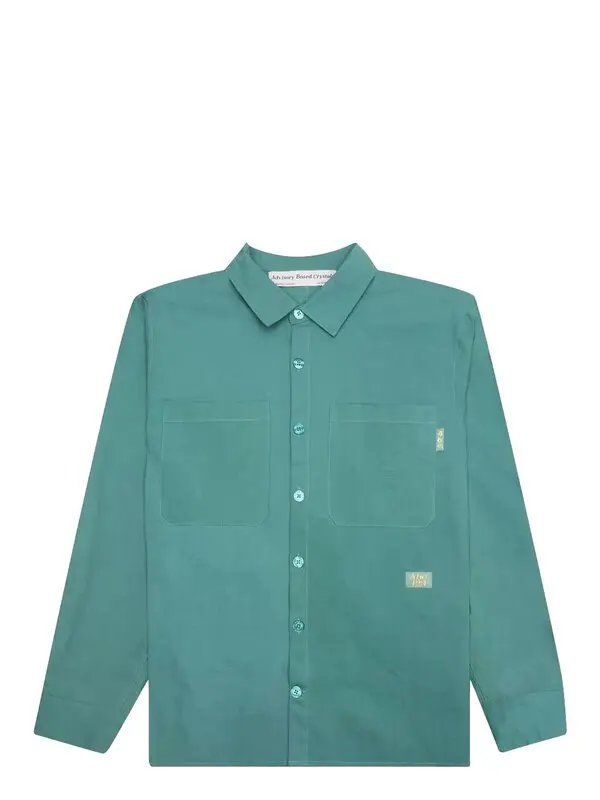 ADVISORY BOARD CRYSTALS Double-pocket Button-down Shirt - Green
