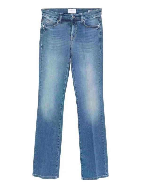 CAMBIO Paris Faded-wash Jeans - Blue
