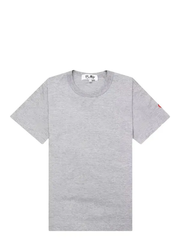 Play Comme Des Garcon Cotton T-shirt - Grey