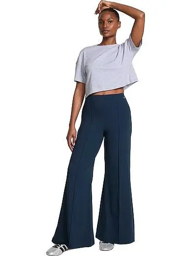 Victoria's Secret Vsx Elevate Ultra Wide-leg Pant - Blue