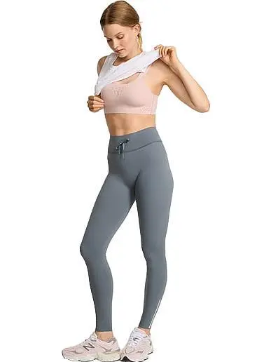 Victoria's Secret Vsx Elevate™ High-compression Drawcord Legging - Grey