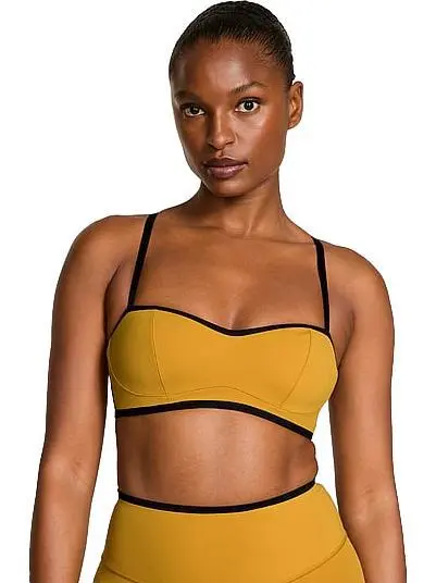 Victoria's Secret Vsx Elevate™ Tipped & Accented Balconette Sports Bra - Yellow
