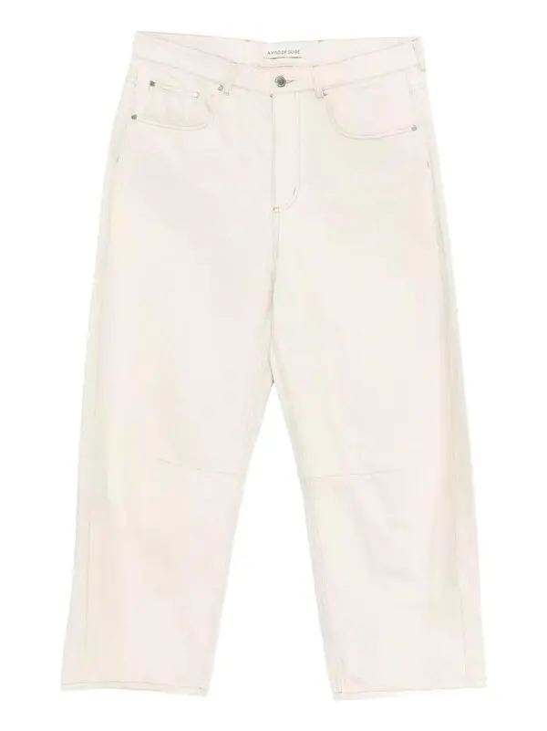 A KIND OF GUISE Kandan Barrel Leg Jeans - Neutrals