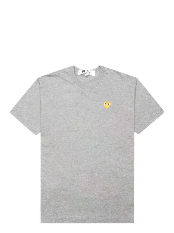 Play Comme Des Garcon Cotton T-shirt - Grey