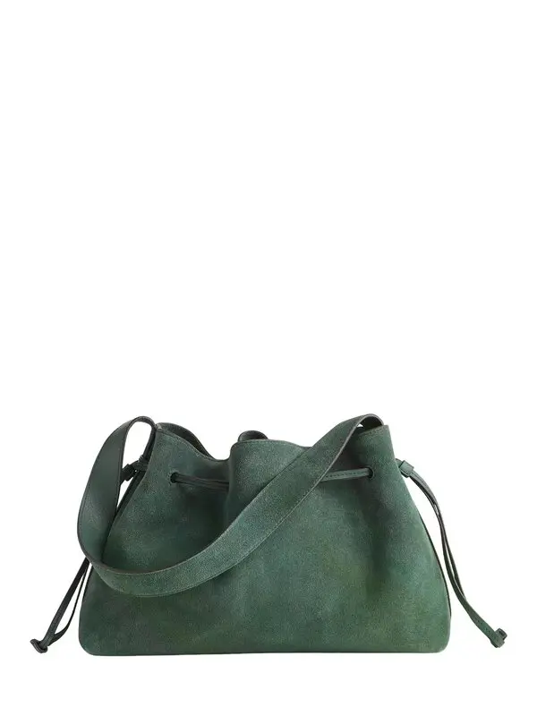 Madewell Drawstring Shoulder Bag - Architect Green