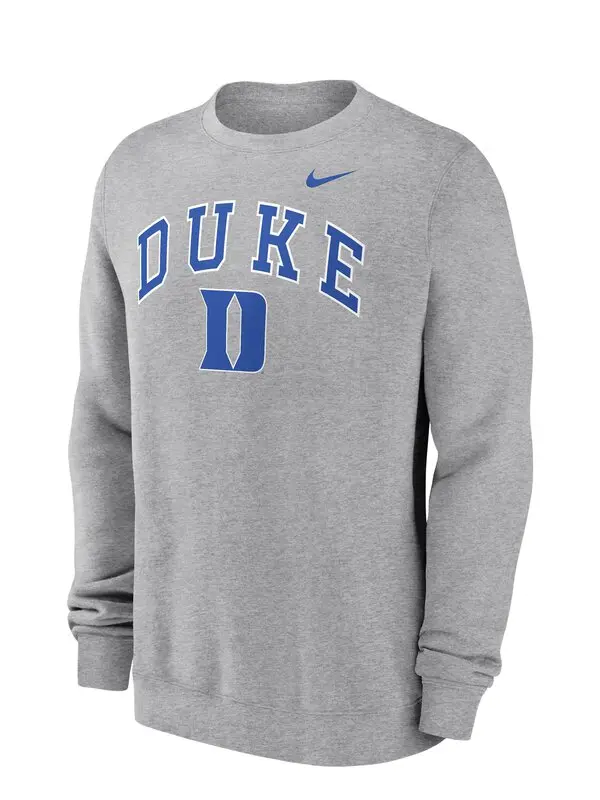 Nike Duke Arch College Pullover Crew - Grey