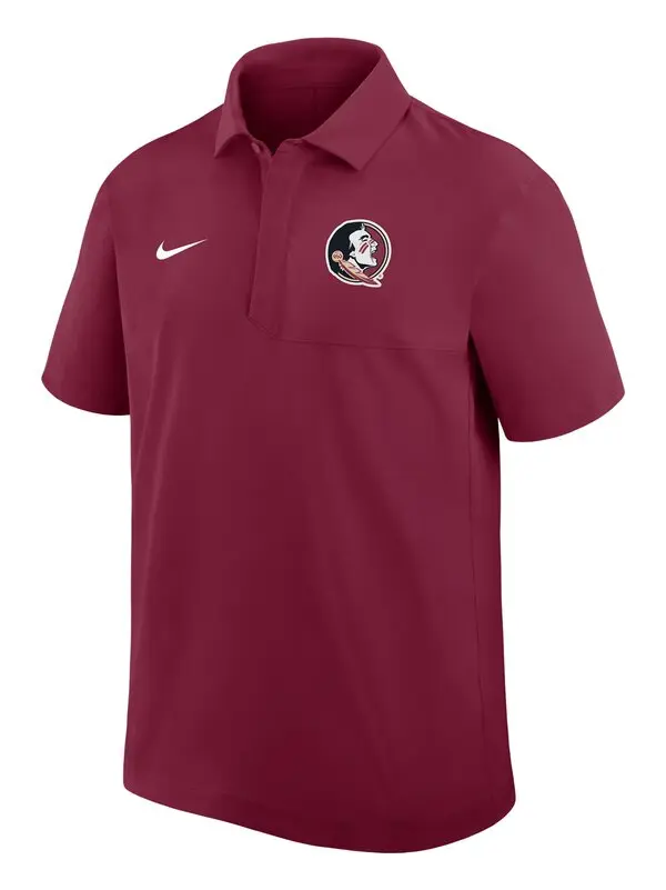 Nike Florida State Dri-fit College Polo - Red
