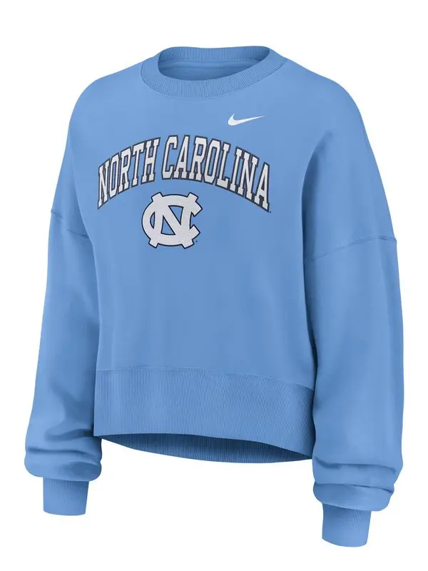 Nike Jordan North Carolina Phoenix Arch Pullover Crew - Blue