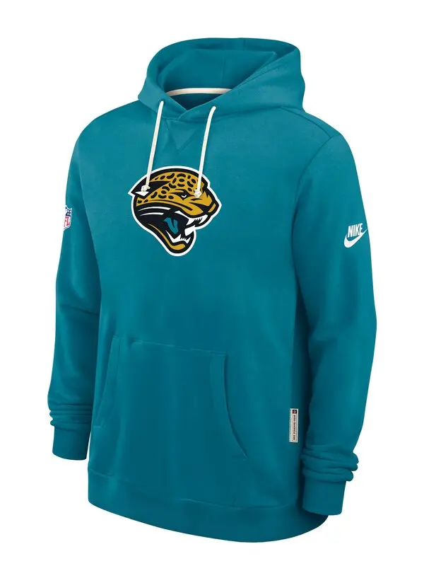 Nike Jacksonville Jaguars Alt Offensive Set Play Sideline Nfl Pullover Hoodie - Green