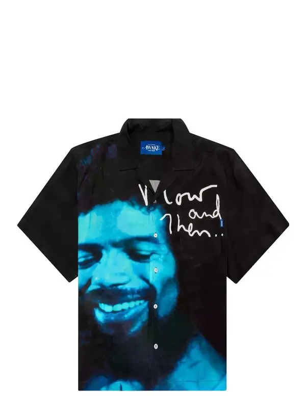 AWAKE NY X Gil Scott Heron Graphic-print Shirt - Black