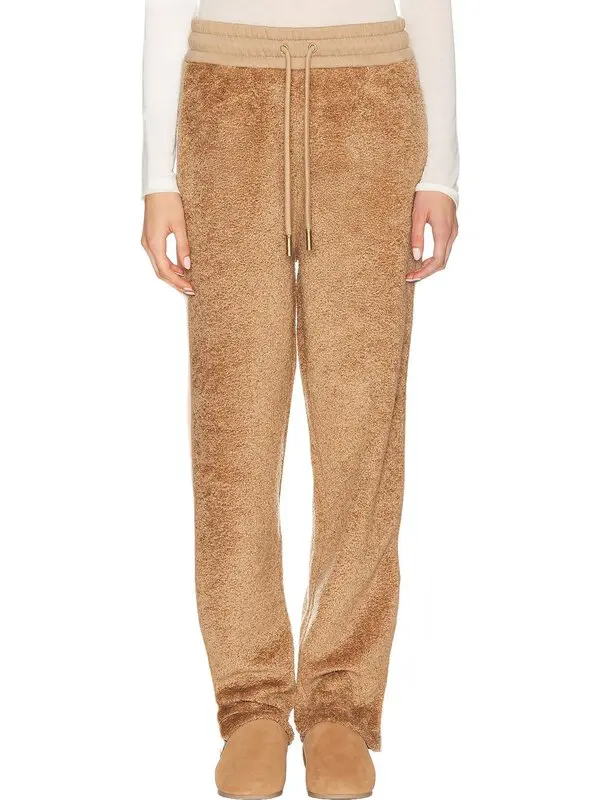 Moncler Sherpa Sweatpant - Medium Beige