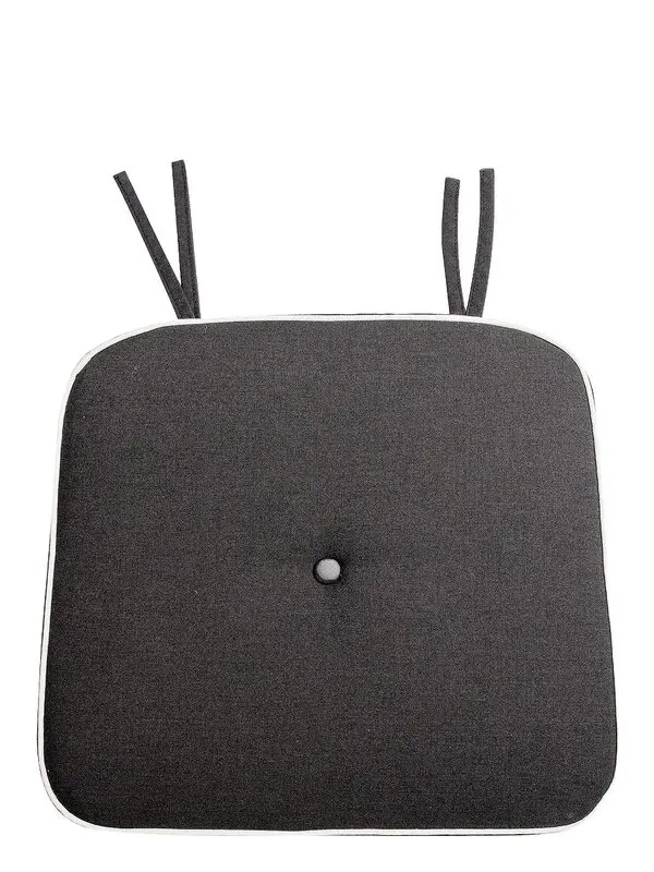 BUSINESS & PLEASURE Al Fresco Dining Chair Cushion - Rivie Black